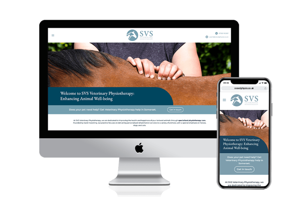New Project - SVS Vet Physio - Alistair Whiteley Web Design Ltd