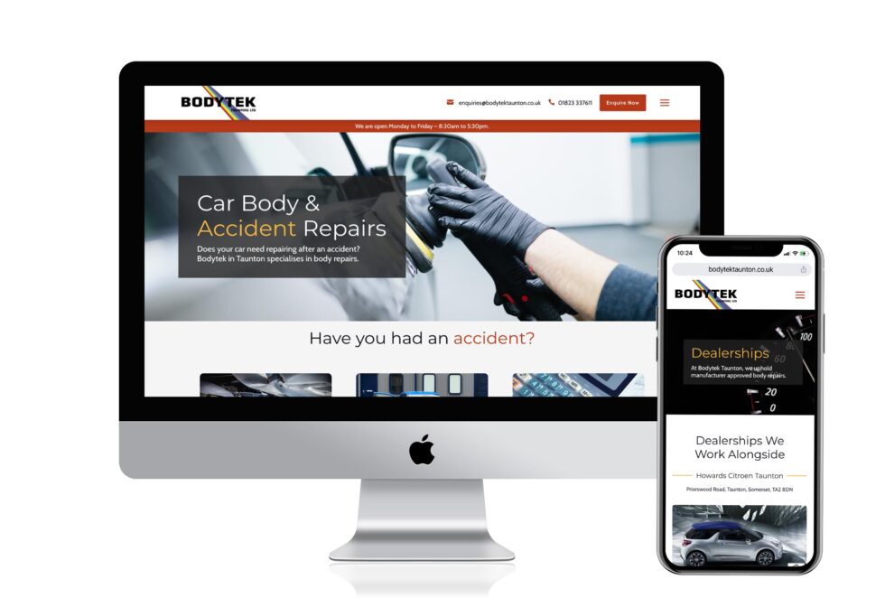 New Website Project - Bodytek Taunton